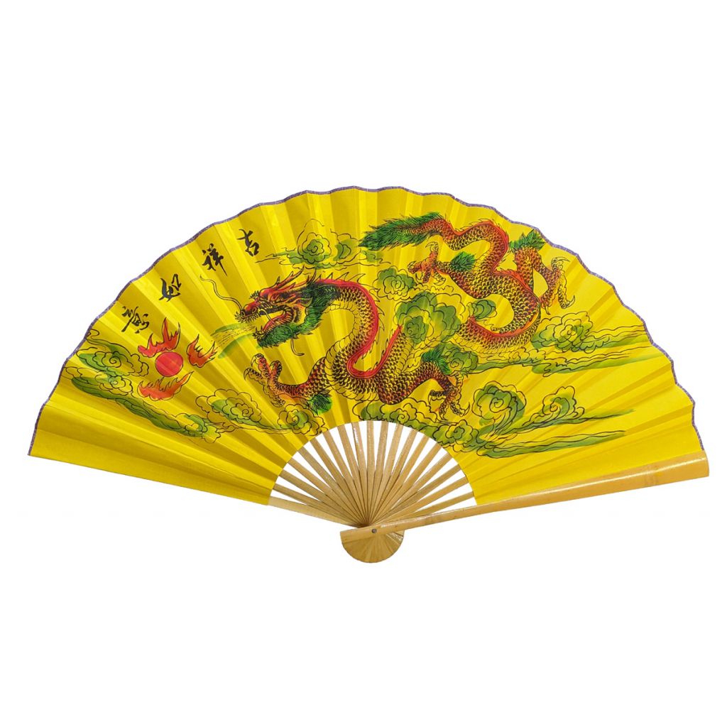 Large Dragon Wall Fan